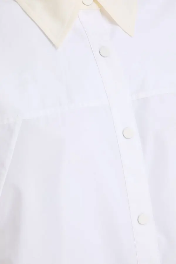3.1 Phillip Lim Cotton And Silk-blend Poplin Shirt