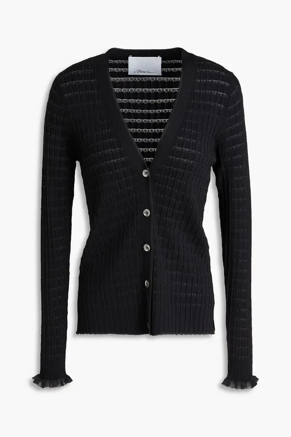 3.1 Phillip Lim Ribbedknit Cardigan