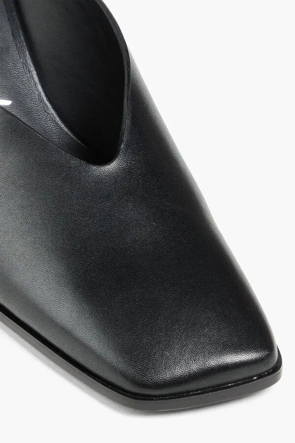 3.1 Phillip Lim Id Leather Mules - Black