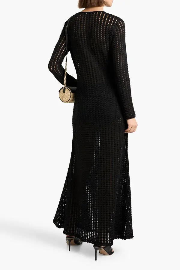 Simkhai Elton Openknit Maxi Dress