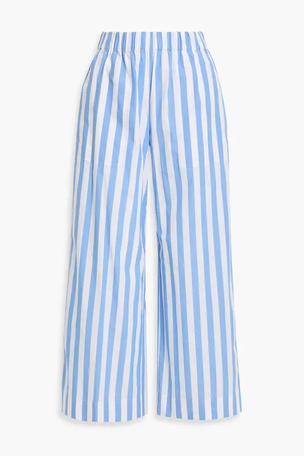 Simkhai Arden Striped Wide-leg Pants
