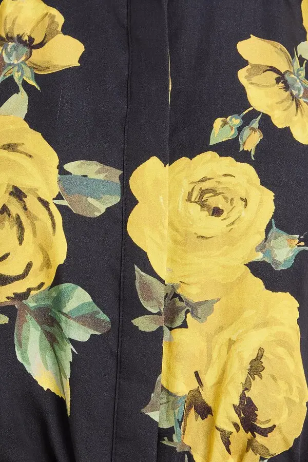 Alice + Olivia Miranda Floral-print Mini Dress