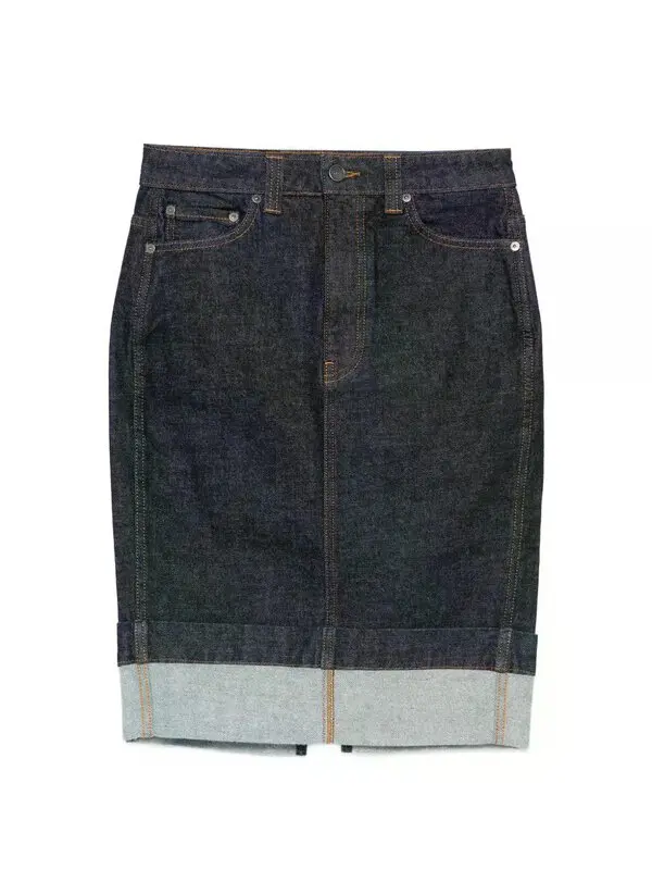 Khaite Kendra Skirt - Blue