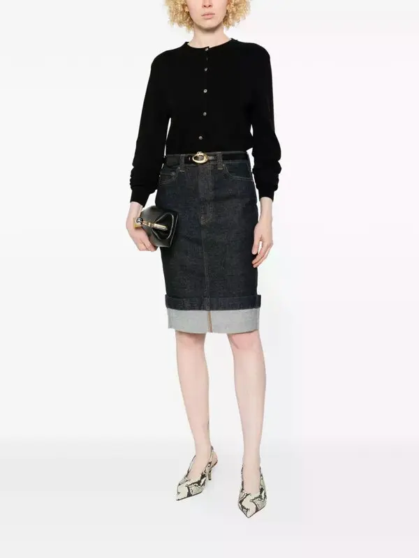 Khaite Kendra Skirt - Blue