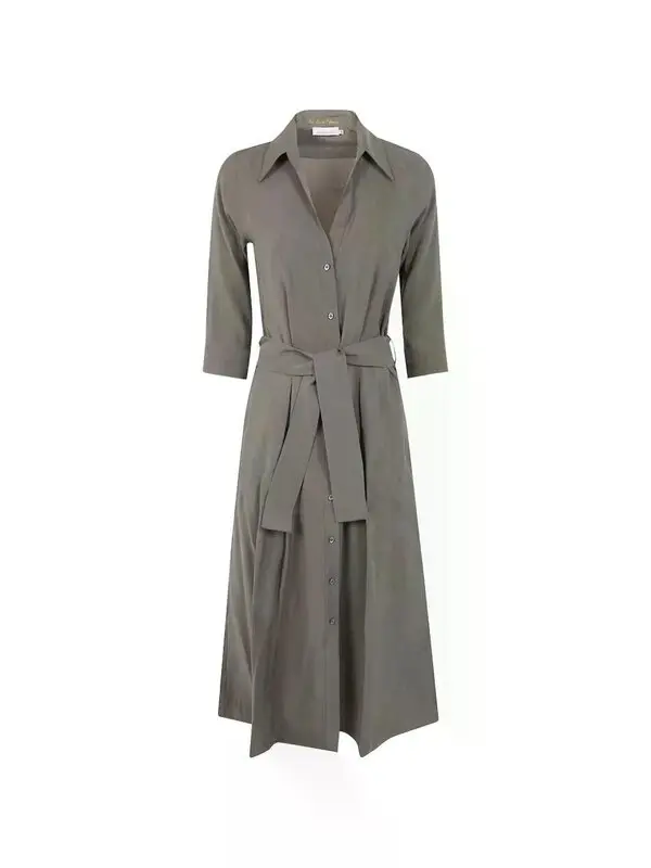 ARCHIVIO '67 Belted Midi Shirt Dress
