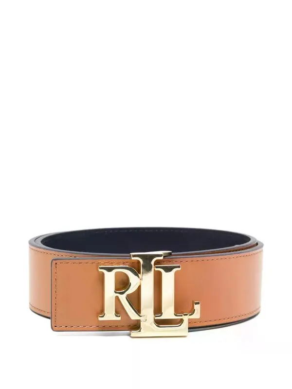 Ralph Lauren Logo Buckle Belt - Neutrals
