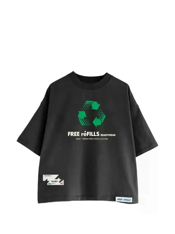 FREE REFILLS Graphic T-shirt - Black