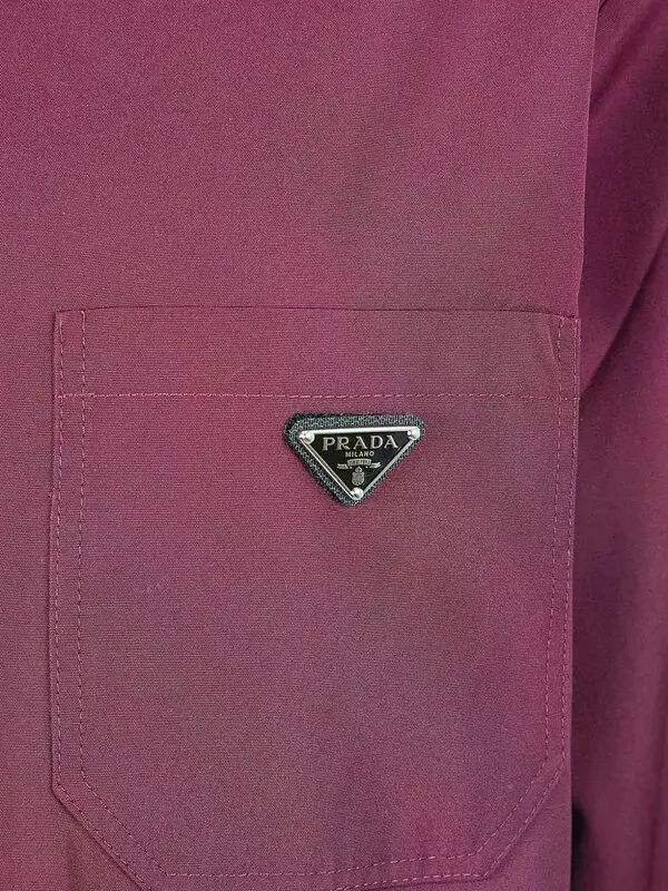 Prada Poplin Jacket - Red