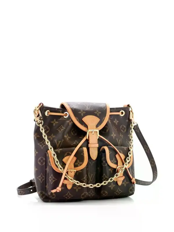 LOUIS VUITTON Excursion Monogram Canvas Pm Backpack