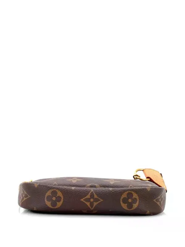 LOUIS VUITTON Pochette Accessoires Monogram Canvas Mini Clutch