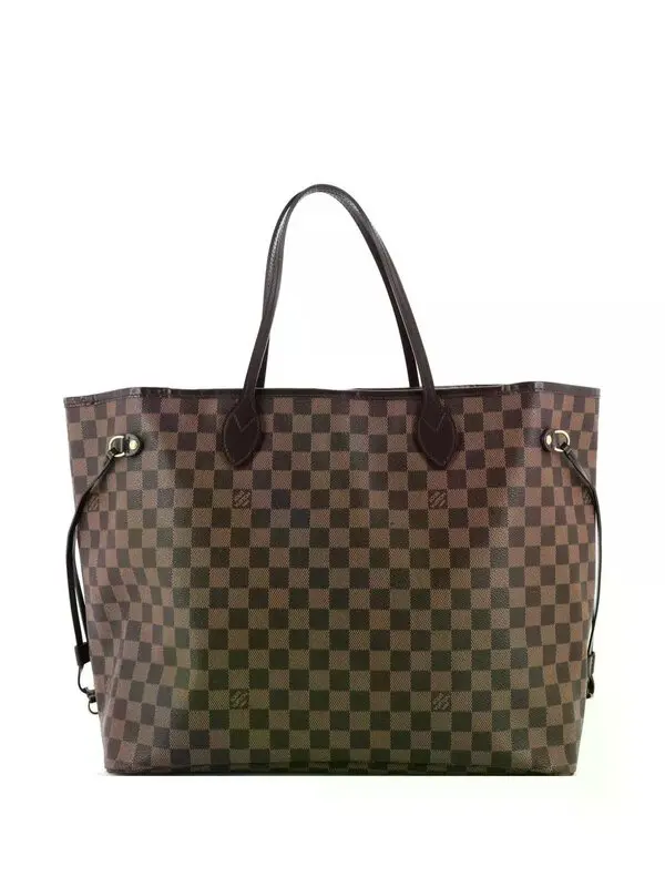 LOUIS VUITTON Damier Gm Tote Bag - Brown