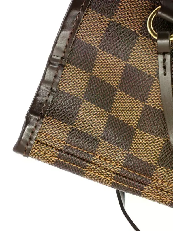 LOUIS VUITTON Damier Gm Tote Bag - Brown