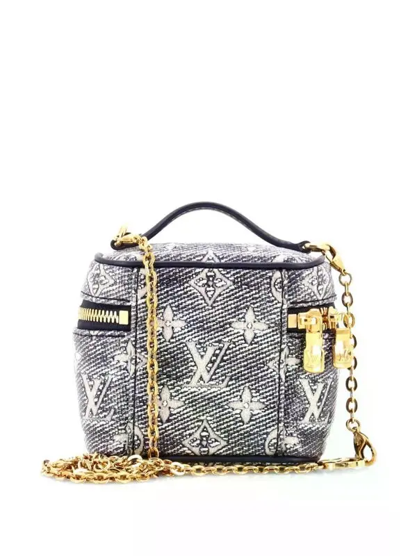 LOUIS VUITTON Vanity Case Monogram Jacquard Canvas Micro Satchel