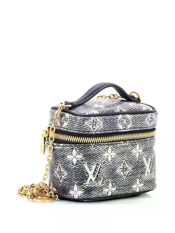LOUIS VUITTON Vanity Case Monogram Jacquard Canvas Micro Satchel