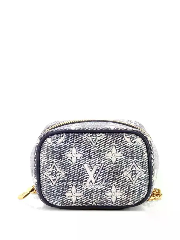 LOUIS VUITTON Vanity Case Monogram Jacquard Canvas Micro Satchel