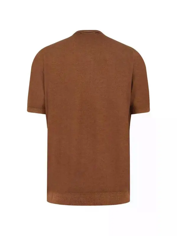 Corneliani Ribbed Polo Shirt
