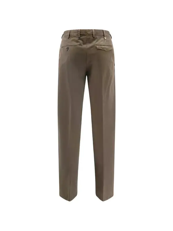 PT TORINO Reworked Michael Deluxe Cotton Trousers - Brown