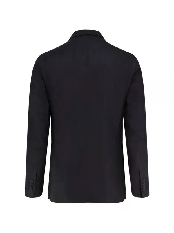 Tagliatore Double-breasted Peak-lapel Blazer - Blue