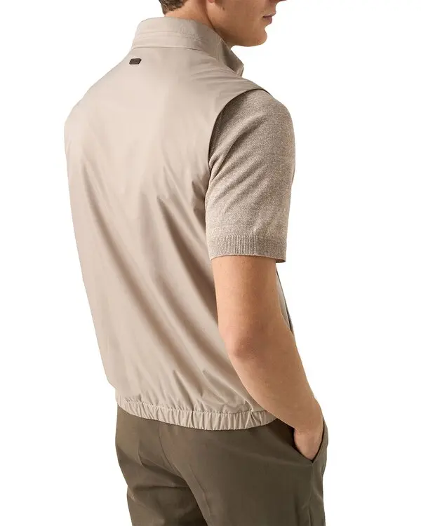 Eton Lightweight Wind Vest - Light Beige
