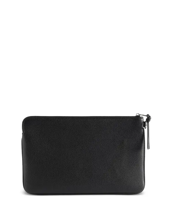 Zadig&Voltaire Angel Leather Pouch - Black