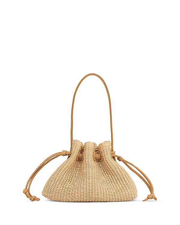 MANSUR GAVRIEL Drawstring Pouchette - Natural