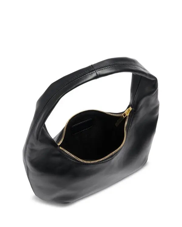 MANSUR GAVRIEL Gnocchi Mini Leather Bag - Black
