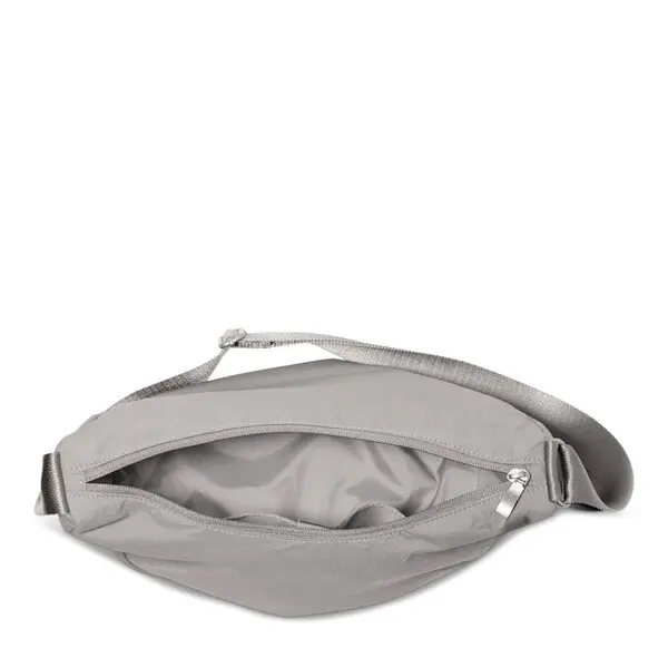 BAGGALLINI Swift Crescent Crossbody Bag - B-lite Silver Sand