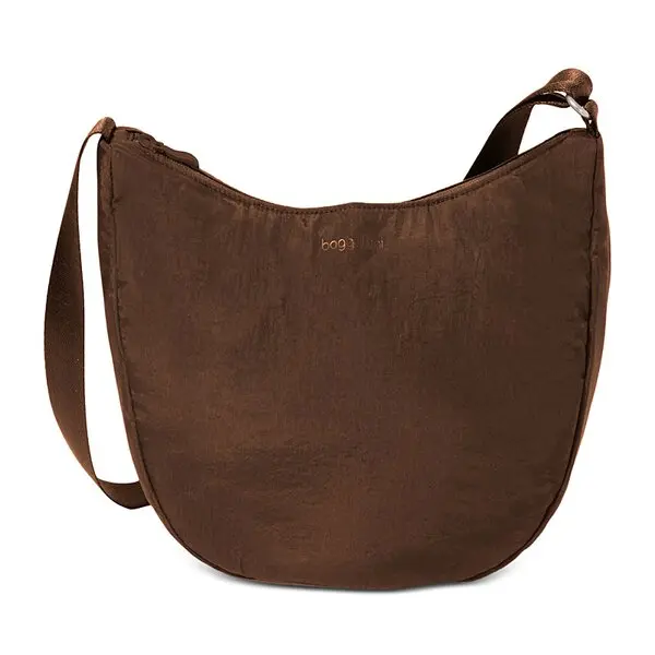 BAGGALLINI Swift Crescent Crossbody Bag - B-lite Walnut