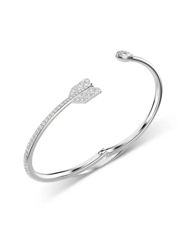 SWAROVSKI Idyllia Crystal Arrow Bangle Bracelet