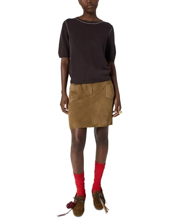 Gerard Darel Loumia Top - Brown