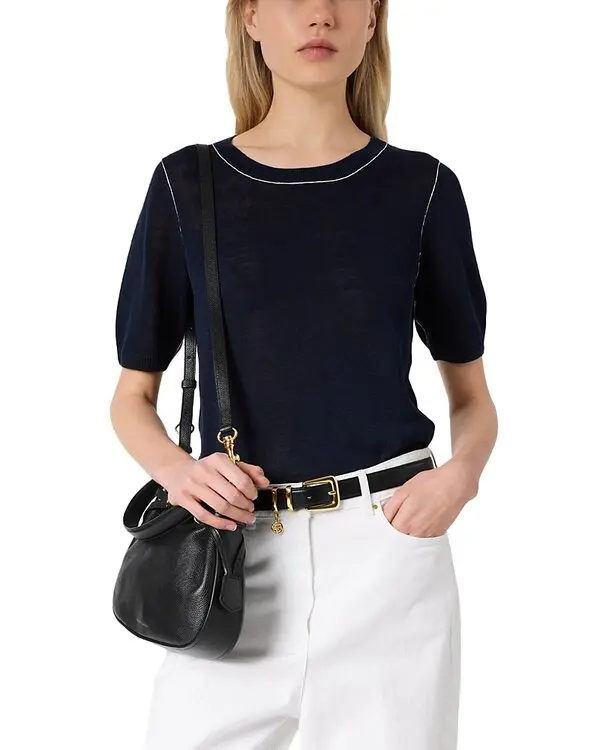 Gerard Darel Loumia Top - Navy