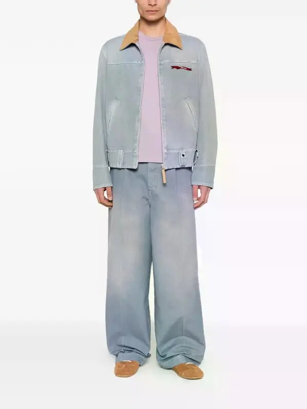 Marni Contrast-collar Zip-front Jacket