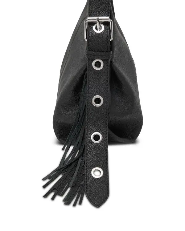 Maje Miss M Leather Crossbody Bag