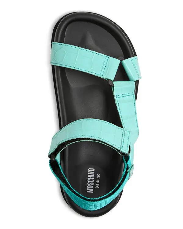 Moschino Strappy Platform Sandals