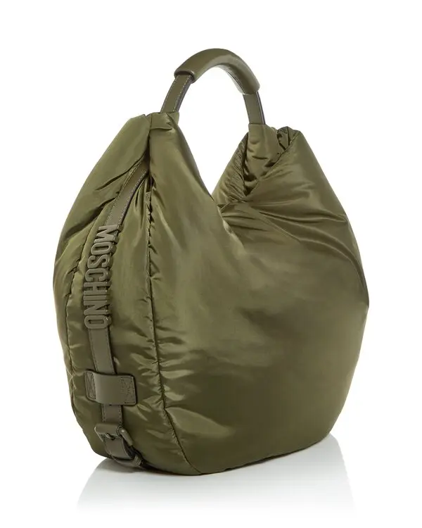 Moschino Hobo Shoulder Bag - Army Green