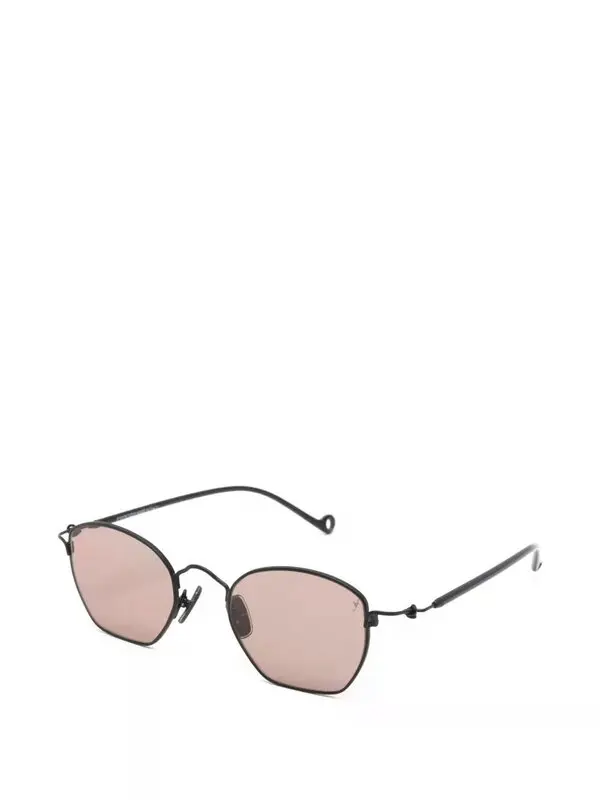 EYEPETIZER Geometric Frame Sunglasses - Black