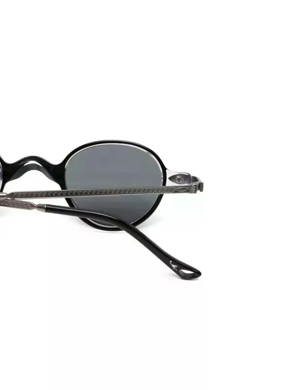 EYEPETIZER Oval-frame Sunglasses - Black