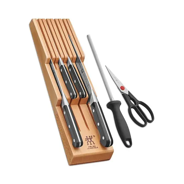 ZWILLING Pro 7 Piece Knife Set - Natural