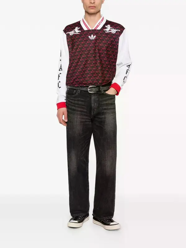 Adidas Patterned Long-sleeved T-shirt