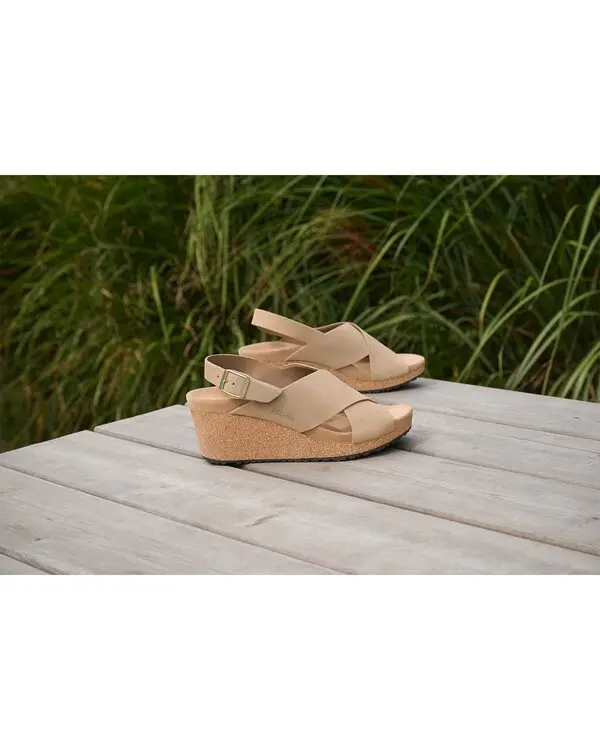 BIRKENSTOCK Samira Wedge Sandals - Sandcastle
