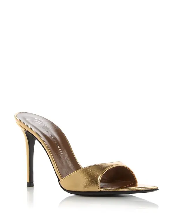 GIUSEPPE ZANOTTI Intriigo Slide Sandals - Oro