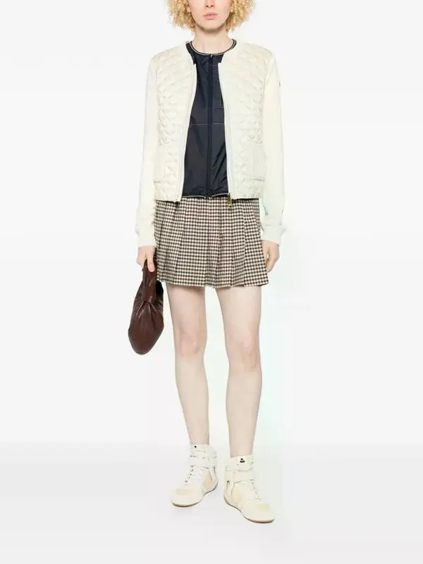 Moncler Quilted Zip Jacket