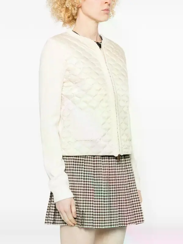 Moncler Quilted Zip Jacket