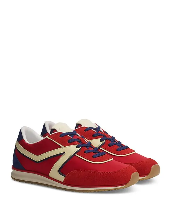 Rag & Bone Retro Trainer Sneakers - Red