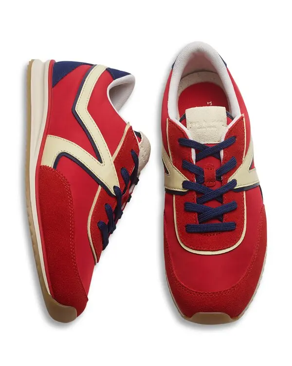 Rag & Bone Retro Trainer Sneakers - Red