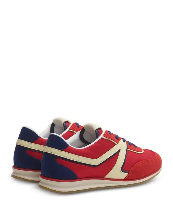 Rag & Bone Retro Trainer Sneakers - Red