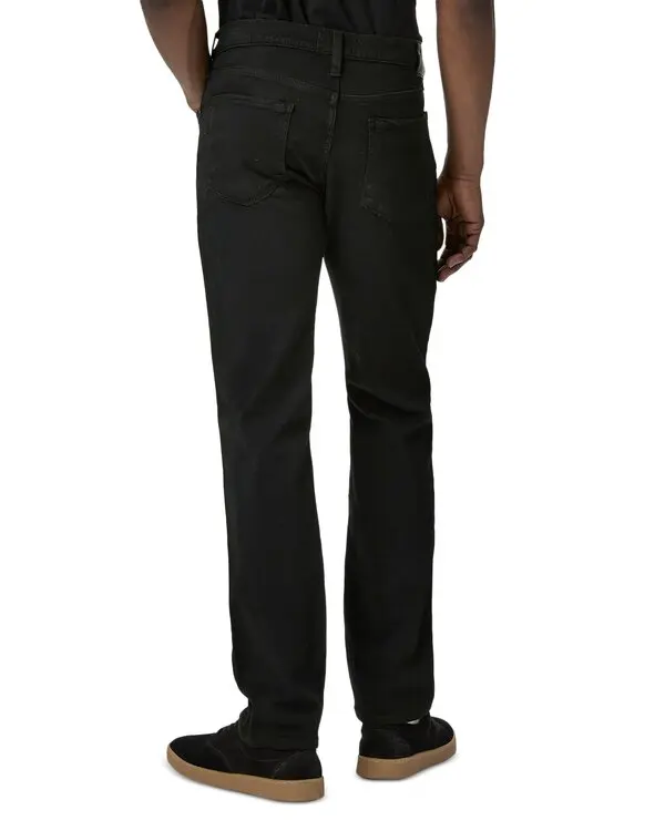 Paige Normandie Straight Leg Jeans - Black Shadow