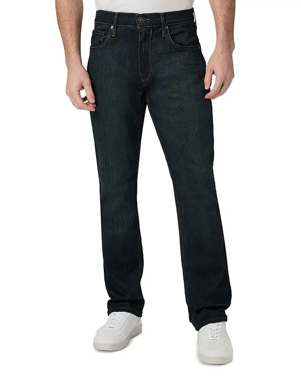 Paige Normandie Straight 32" Jeans - Cellar