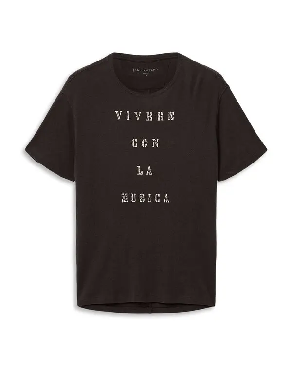 John Varvatos Short Sleeve Clean Crew
