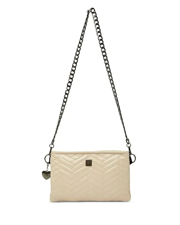 THINK ROYLN Small Quilted Crossbody - Blonde